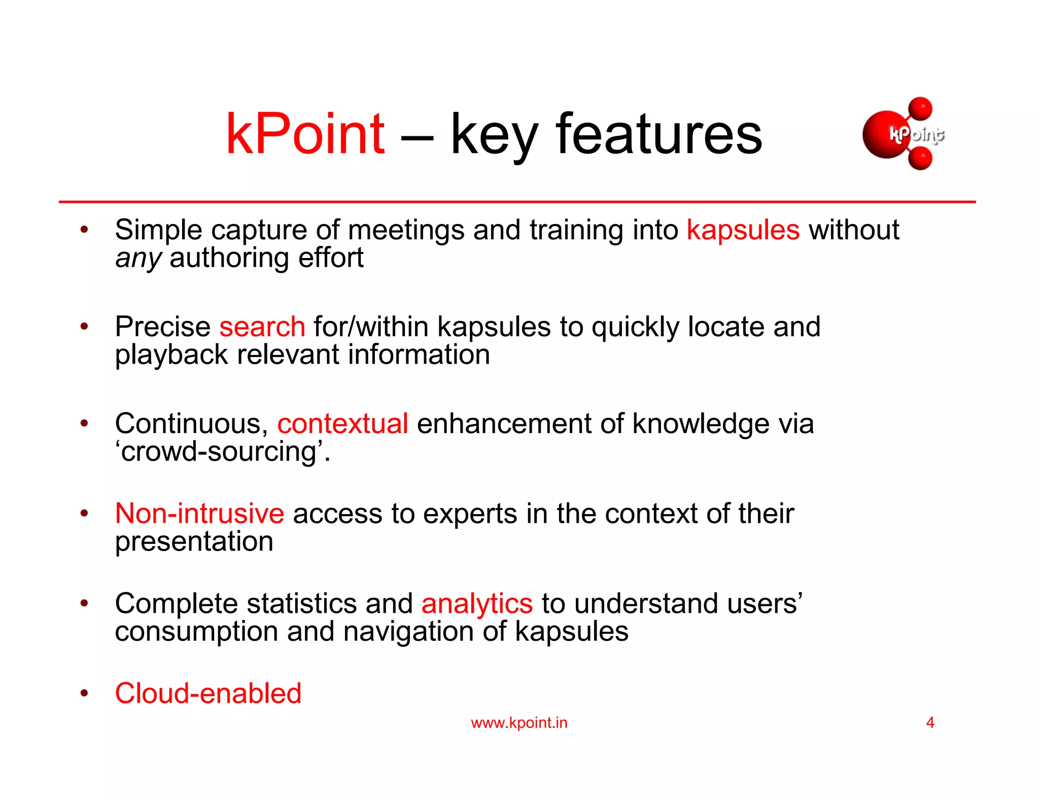 K Point Overview | PDF | Computing | Technology & Computing