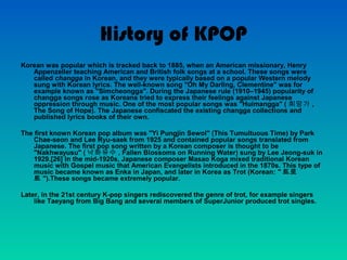Kpop | PPT