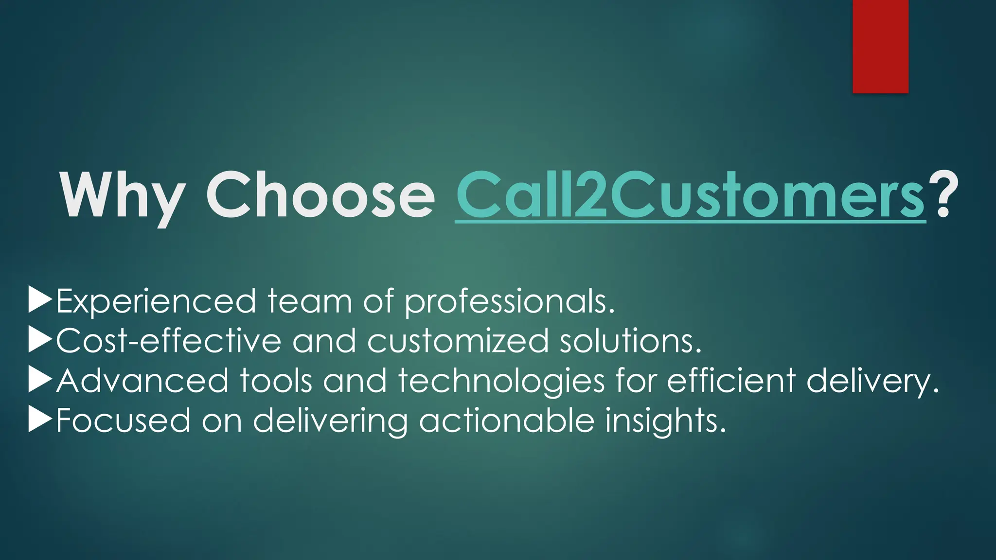 KPO Services by Call2Customers .pptx