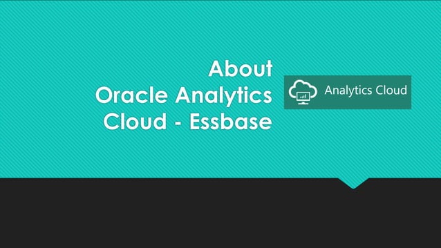 Power BI with Essbase in the Oracle Cloud | PDF | Cloud Computing ...