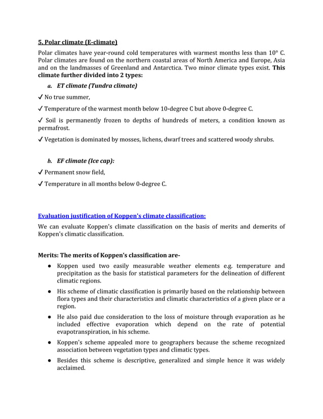 Köppen's classification.pdf | Weather | Science