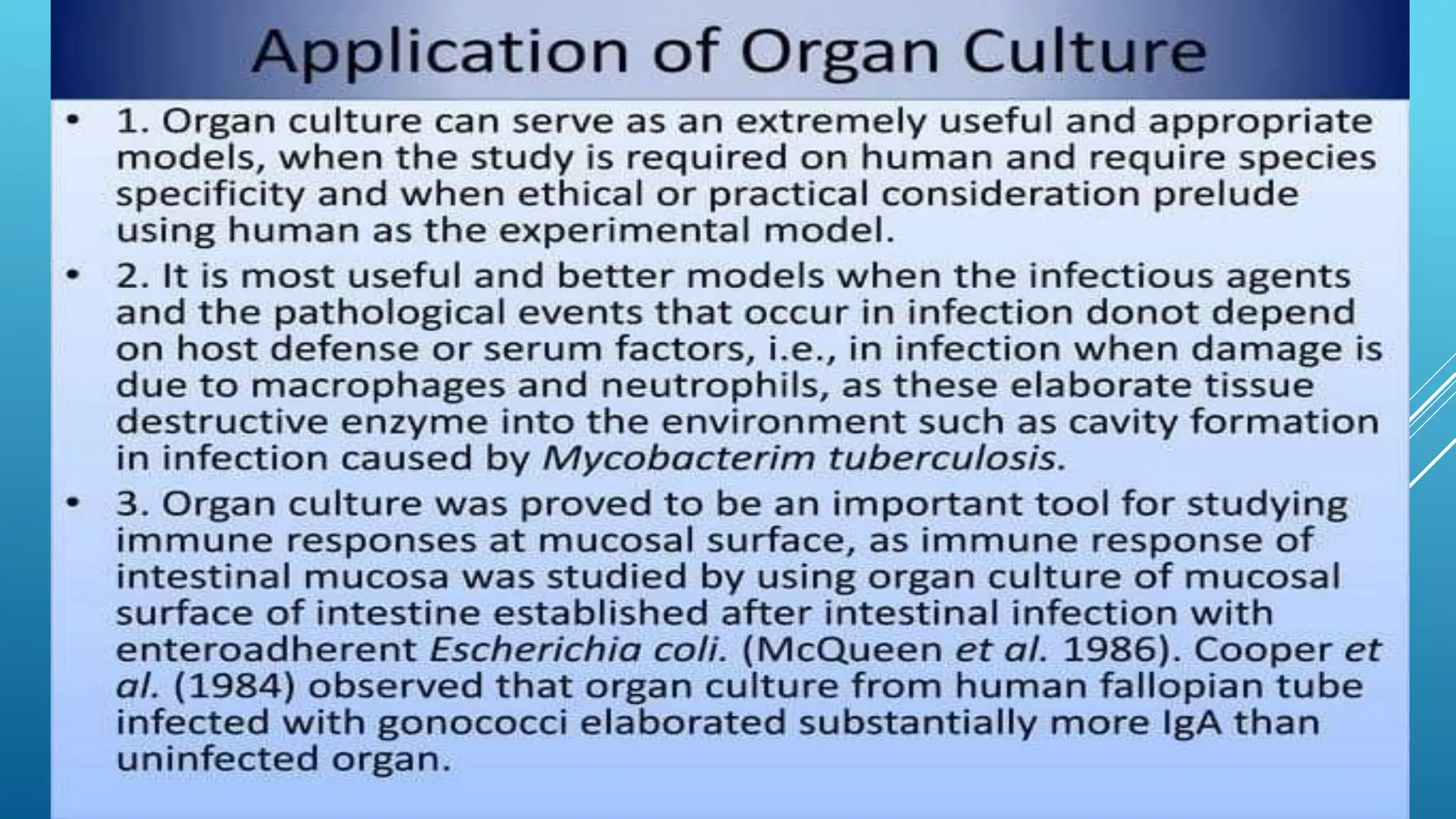 Organ culture types introduction methods application | PPTX