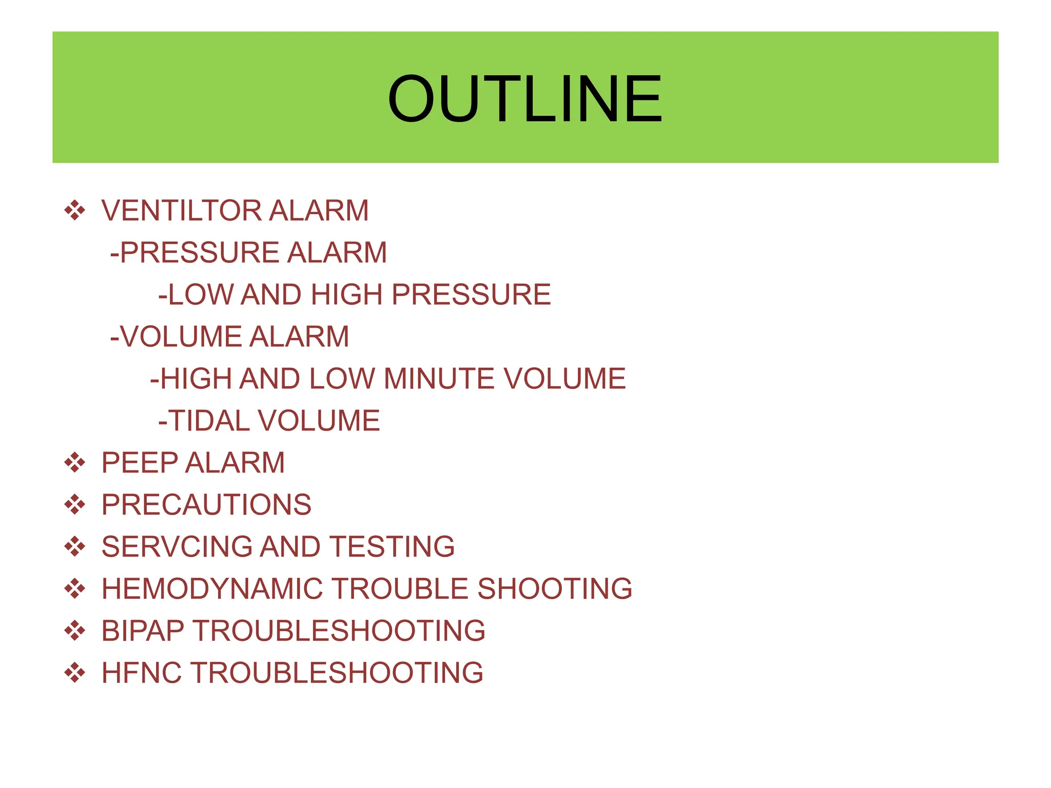 Trouble shooting alarm in icu PRESENTATION.pptx