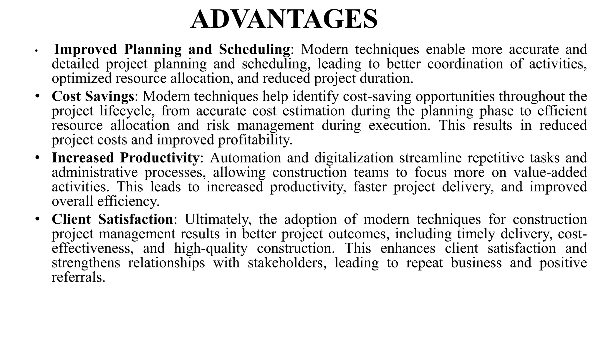 modern techniques for construction project management.pptx ...