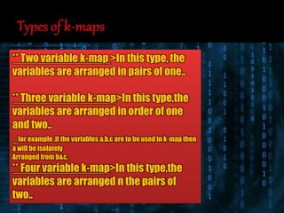 K-MAP(KARNAUGH MAP)BY THE SILENT PROGRAMMER | PPT