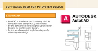 PPT of “Feasibility study of solar design for DBATU (Diploma Section)” | PDF