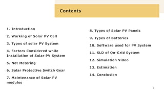 PPT of “Feasibility study of solar design for DBATU (Diploma Section ...