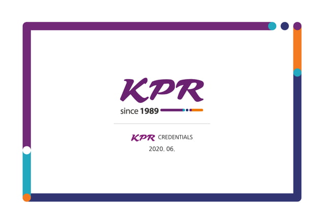 Kpr credential(eng) | PPT