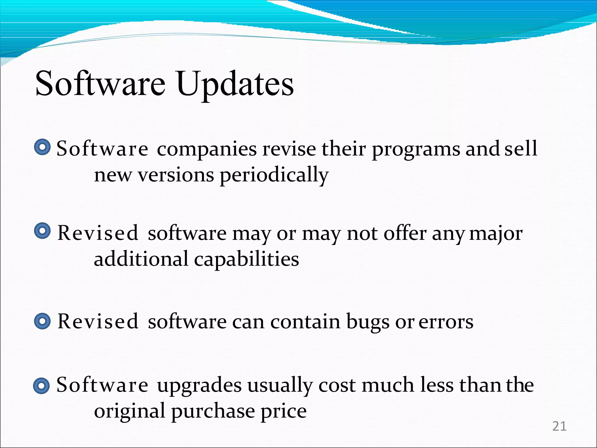 Computer Software and Operating System | PDF