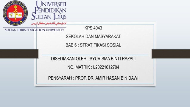 KPS 4043 STRATIFIKASI SOSIAL.pptx