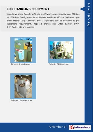 KPS Industries, Bengaluru, Industrial Machines | PDF