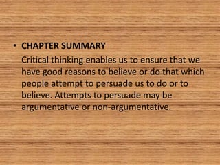 Introducing Arguments | PPTX