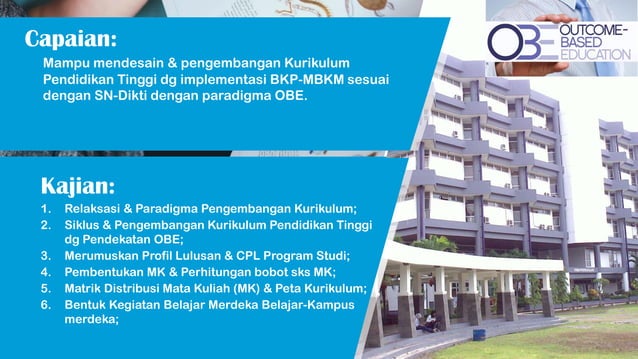 OBE dalam Kurikulum 2024 Syamsul Arifin% | PDF