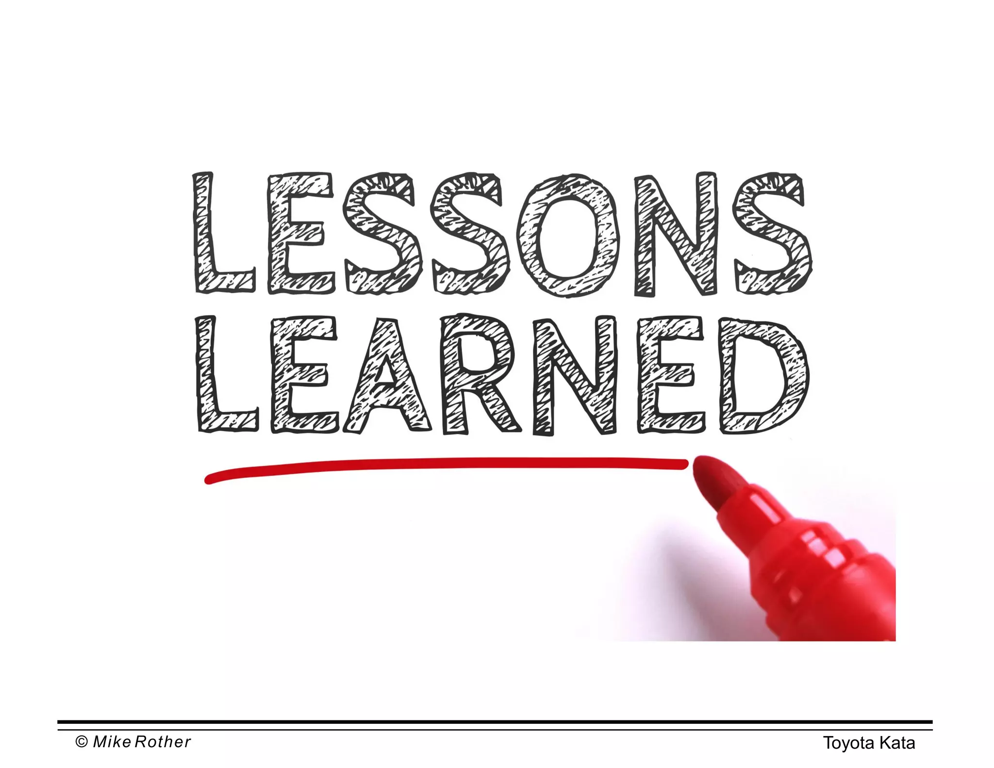 KATA-UPDATE / REFLEXION by Mike Rother | PDF