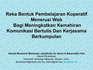 Kpt6043 pembelajaran koperatif | PPT