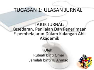 tugasan 1 KPT 6044 powerpoint | PPT