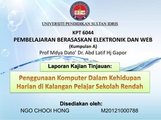 KPT6044 Kajian Tinjauan_ppt | PPT