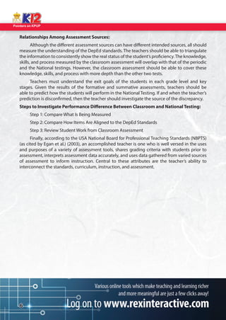 Knowledge, Process, Understanding, Product/Performance | PDF