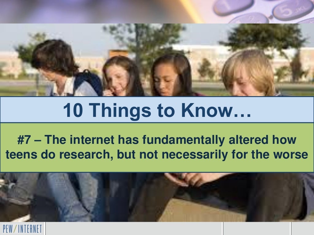 10 Things to Know About How Teens Use Technology
