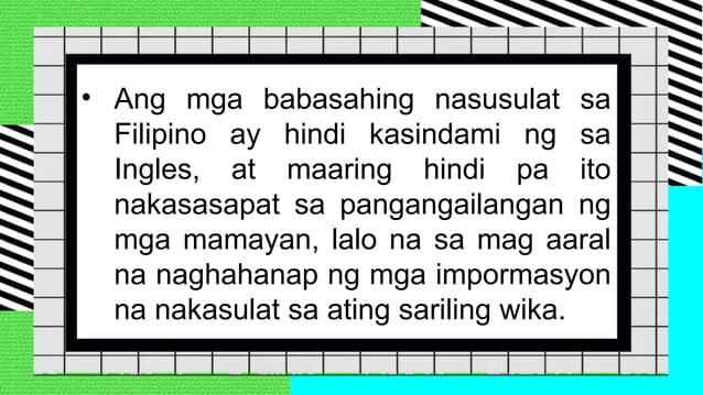 PAGGAMIT NG SOCIAL MEDIA AT EPEKTO NITO. | PPTX