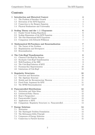 KPZ Equation: A Comprehensive Description | PDF