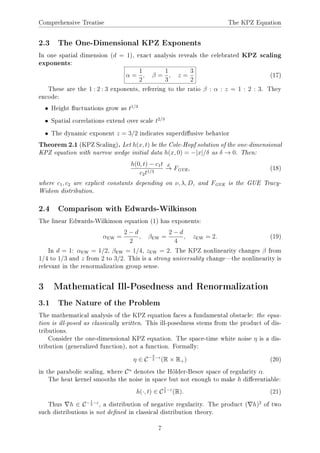 KPZ Equation: A Comprehensive Description | PDF