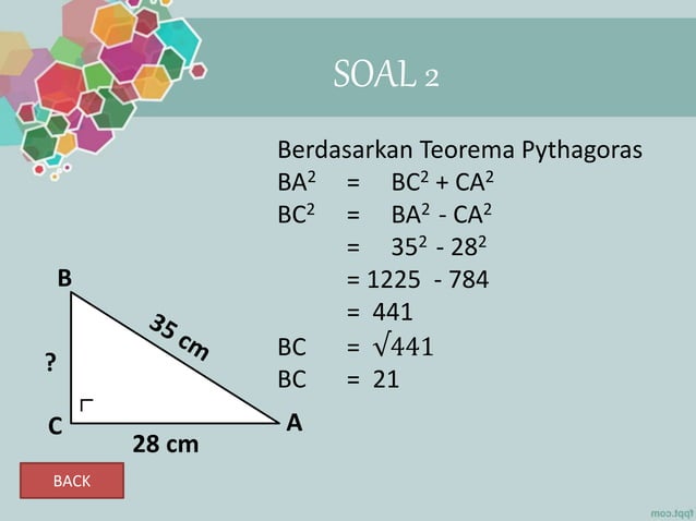 TEOREMA PHYTAGORAS | PPTX