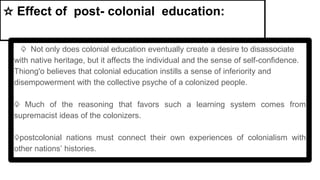 The post _colonial___literature__ppt1_ | PPT