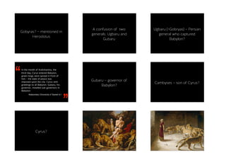 Bible and Culture 2016 – Daniel 2–6 | PDF | Christianity | Religion ...