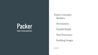 Automation with Packer and TerraForm | PPTX
