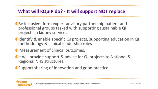 KQUIP design event - master slides | PPT