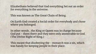 The Great Chain of Being | PPTX