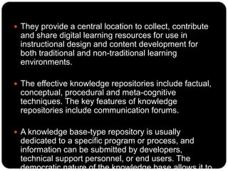 Knowledge Repository and Knowledge Management | PPTX