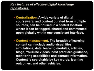 Knowledge Repository and Knowledge Management | PPTX
