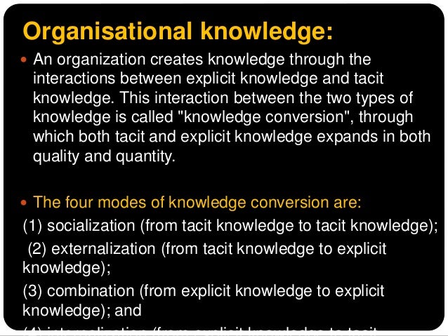 Knowledge Repository and Knowledge Management