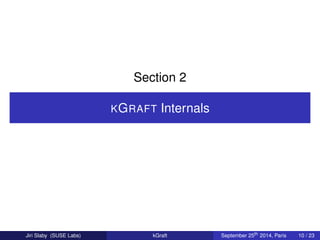Kernel Recipes 2014 - kGraft: Live Patching of the Linux Kernel | PDF