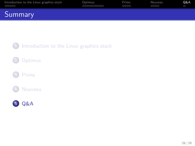Kernel Recipes 2014 - The Linux graphics stack and Nouveau driver | PPT
