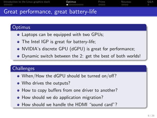Kernel Recipes 2014 - The Linux graphics stack and Nouveau driver | PDF