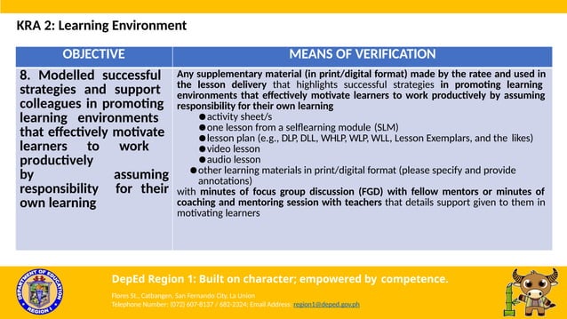 KRA-1-5.presentation.powerpoint.presentation | PPTX | Educational ...