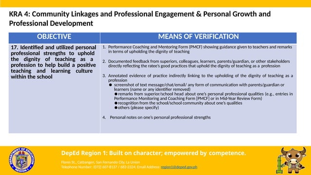 KRA-1-5.presentation.powerpoint.presentation | PPTX | Educational ...