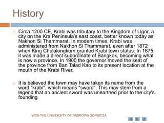 Krabi,thailand | PPTX