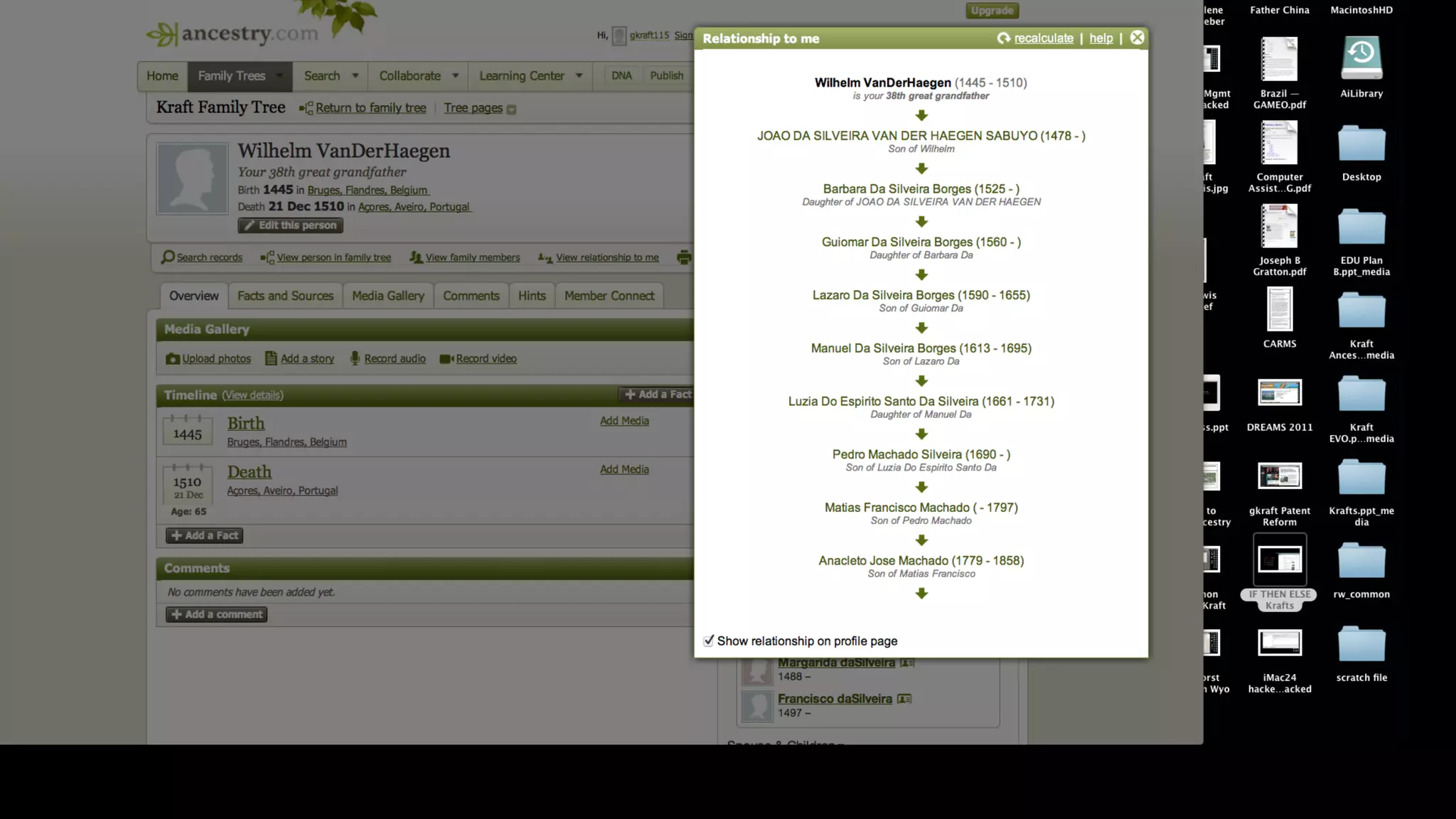 Kraft Family Tree | PDF