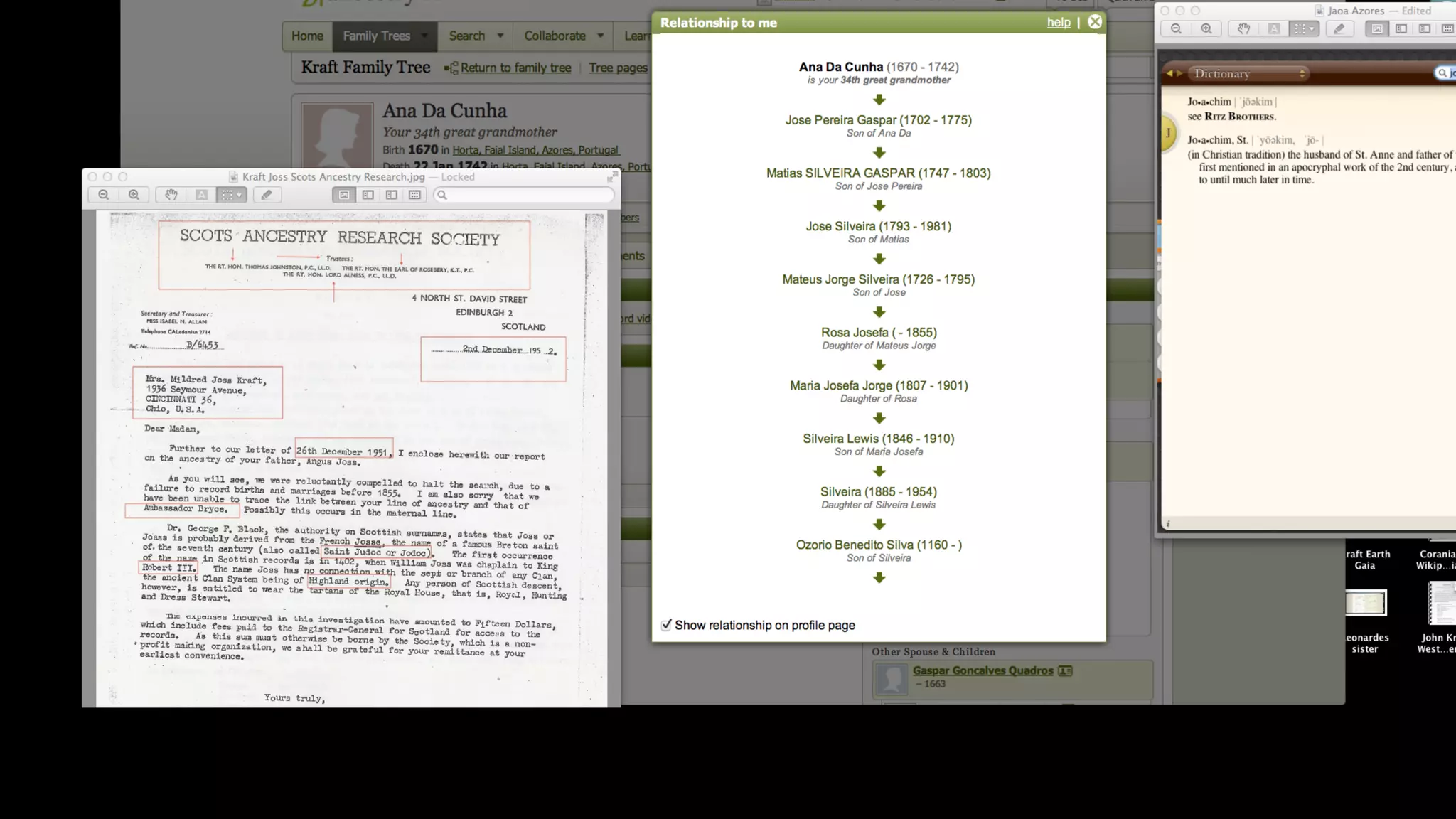 Kraft Family Tree | PDF