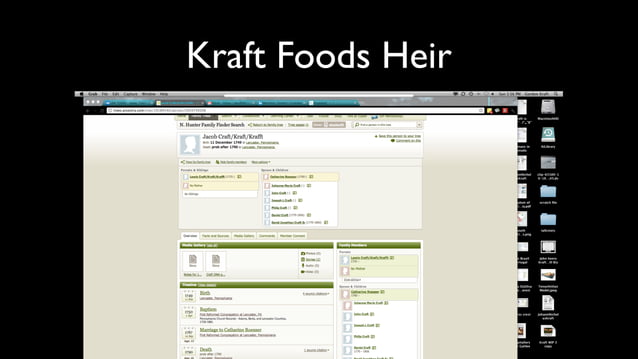 Kraft Family Tree | PPT