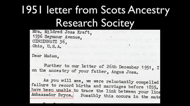 Kraft Family Tree | PPT