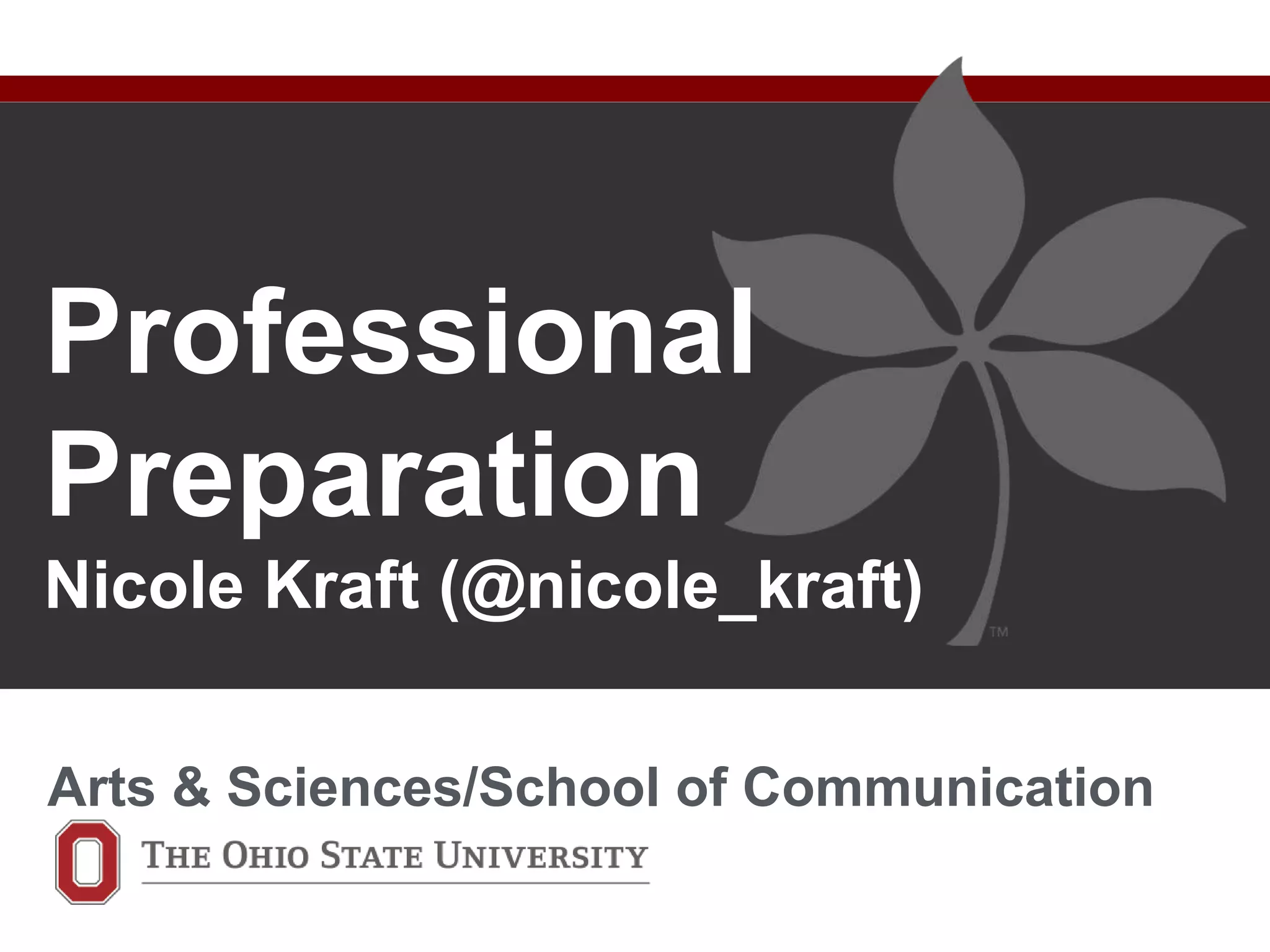 Professional Preparation | PPTX
