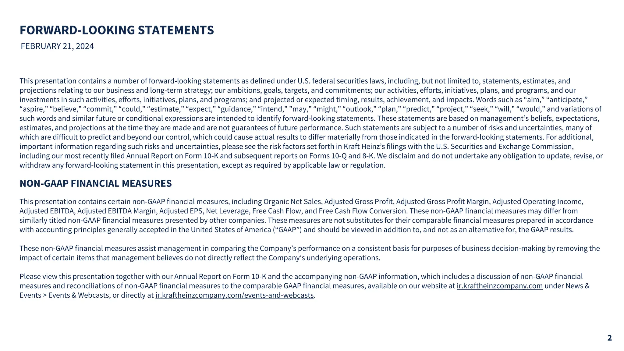 Kraft Heinz Presentation at the 2024 CAGNY.pdf