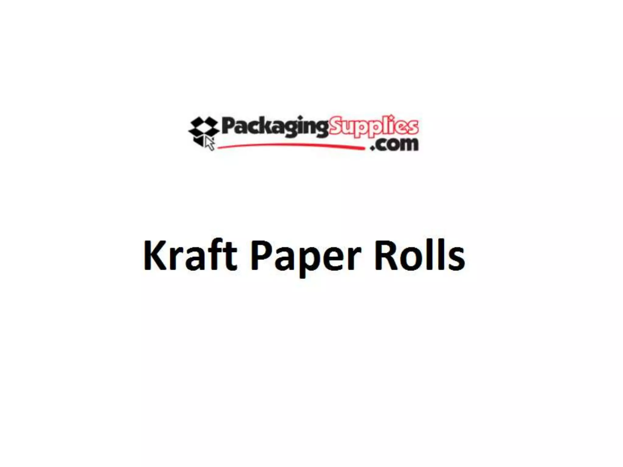 Kraft Paper rolls | PPT