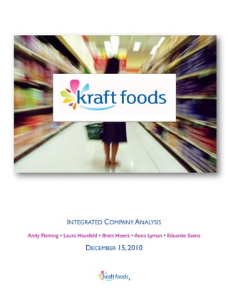 Kraft report | PDF