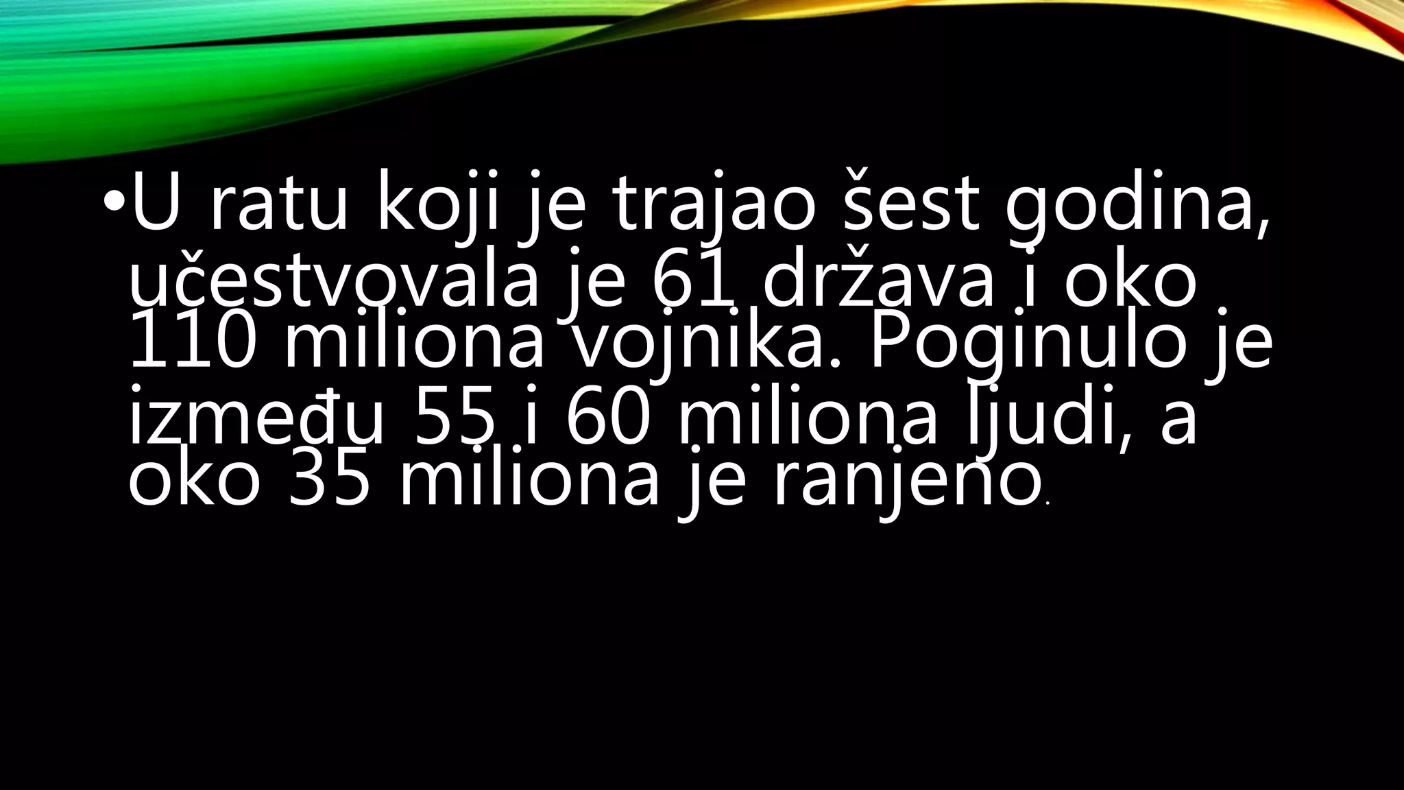 Kraj drugog svetskog rata | PPTX